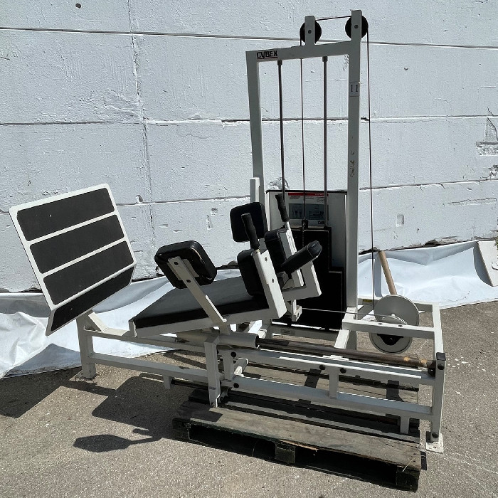 CYBEX VR SERIES HORIZONTAL LYING LEG PRESS Fekvő Vízszintes Lábtoló Gép ...